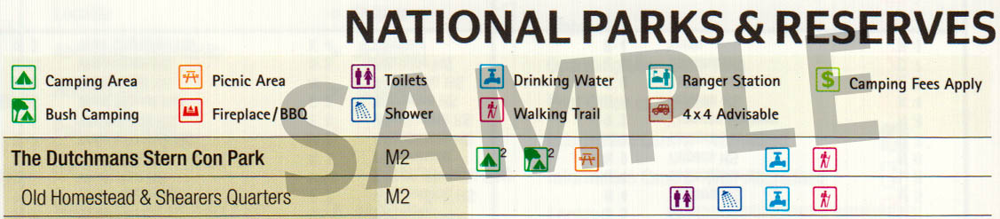 Flinders Ranges map | The Friends of the Heysen Trail