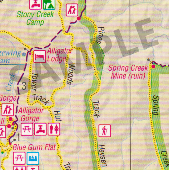 Flinders Ranges map | The Friends of the Heysen Trail
