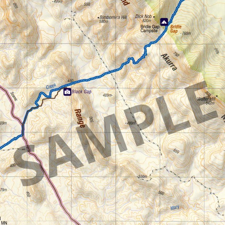 Flinders Ranges map | The Friends of the Heysen Trail
