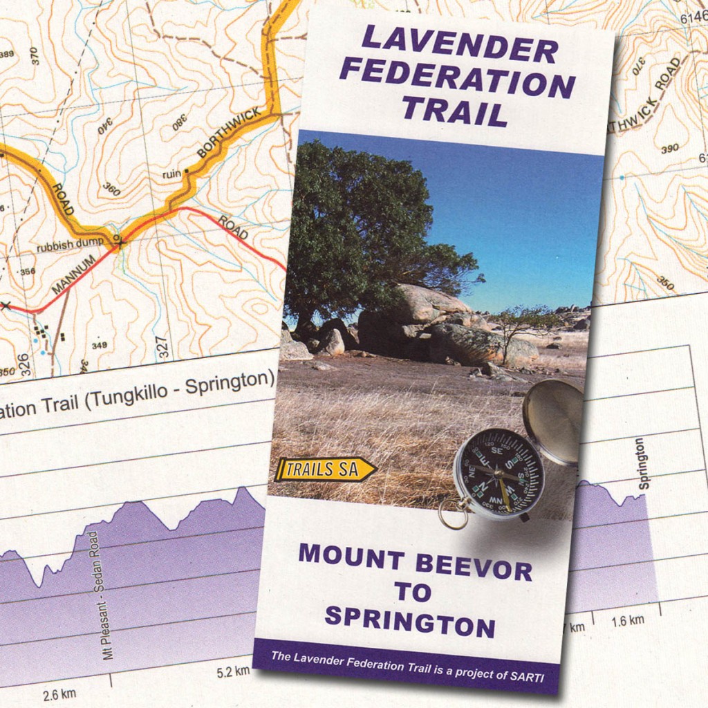 Lavender Federation Trail maps | Online Store | Buy Heysen Trail Maps