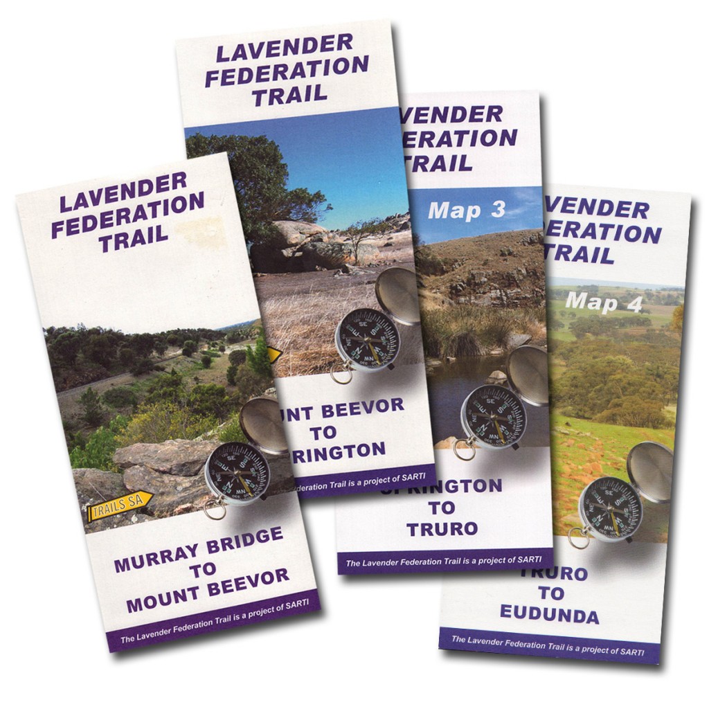 Lavender Federation Trail maps | Online Store | Buy Heysen Trail Maps