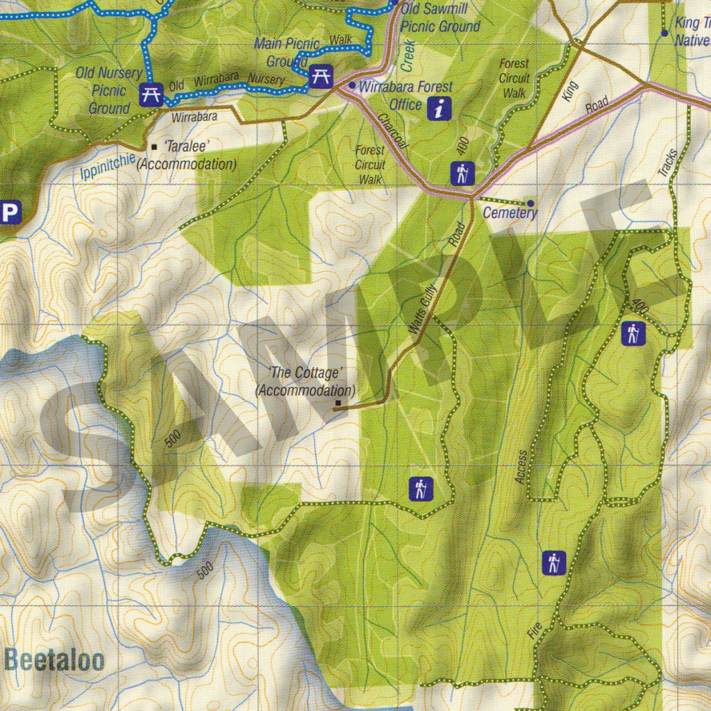 Mid North map | The Friends of the Heysen Trail