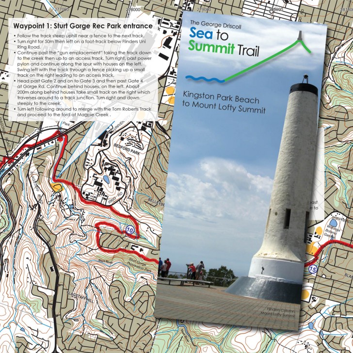 Sea to Summit Trail map | The Friends of the Heysen Trail