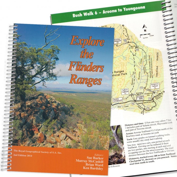 Flinders Ranges map | The Friends of the Heysen Trail