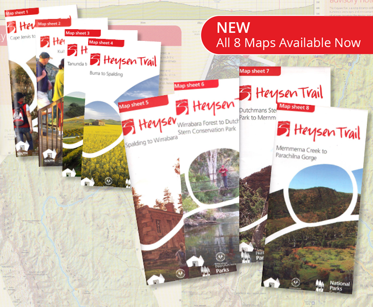 All 8 new sheet maps for Heysen Trail now for sale | The Friends of the ...