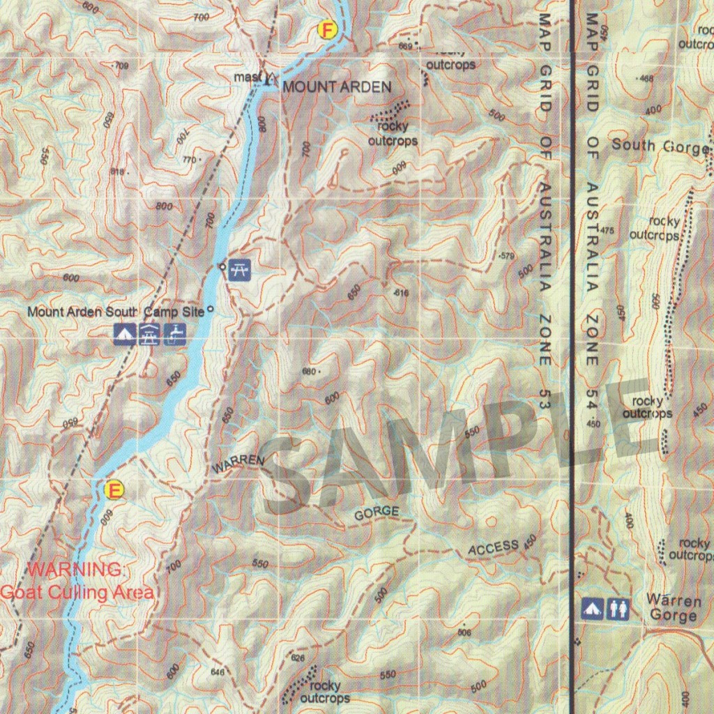 Heysen Trail sheet map 7, Edition 2, 2021 - Dutchmans Stern ...