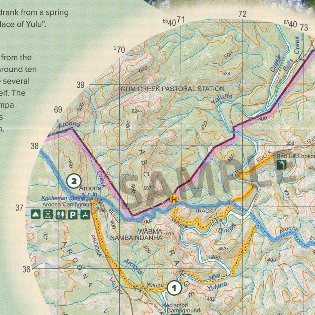 Heysen Trail sheet map 8, Edition 2, 2020 - Mernmerna Creek to ...