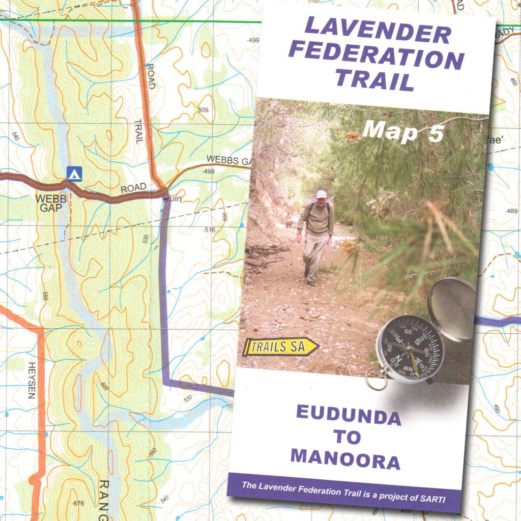 Lavender Federation Trail maps | Online Store | Buy Heysen Trail Maps
